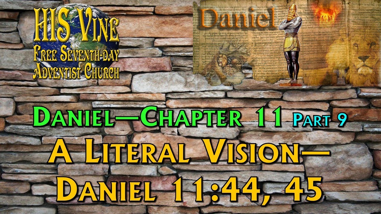 Daniel Chapter 11 Part 9 — Daniel 11:44-45 - YouTube