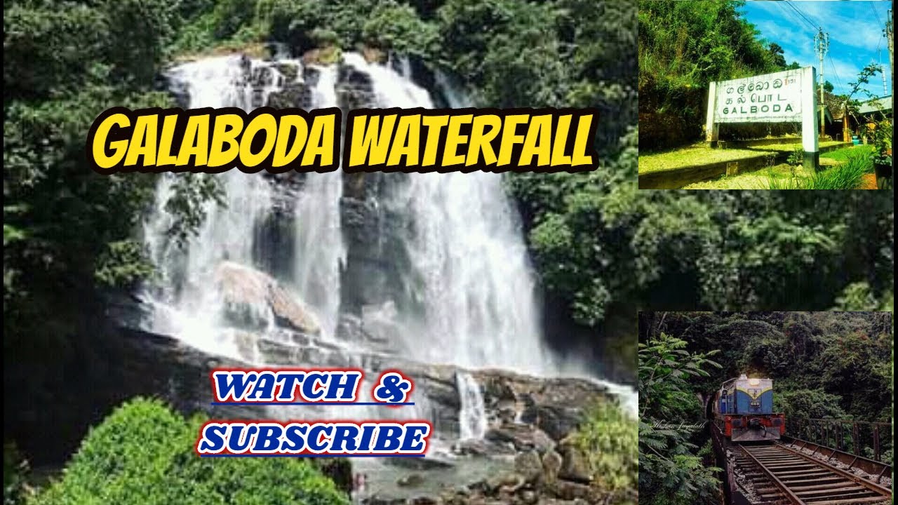 Galaboda Waterfall - YouTube