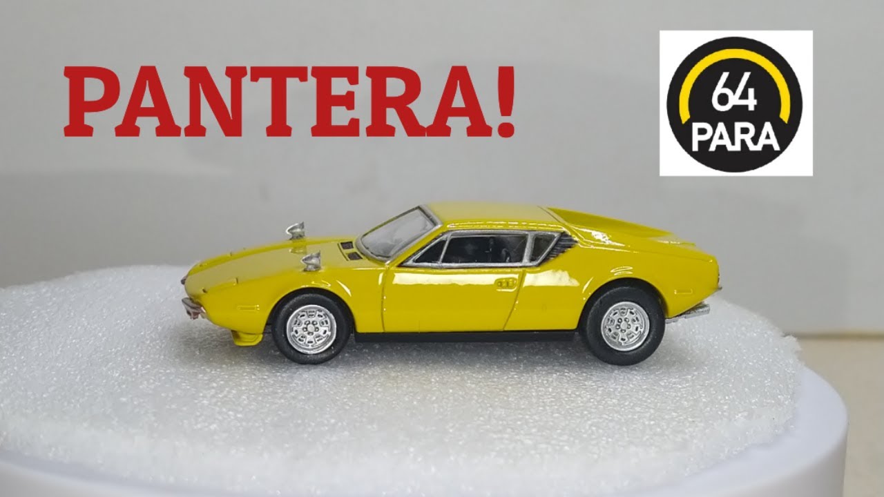 Para64 1972 De Tomaso Pantera Yellow Peterson Automotive Museum 30th ...