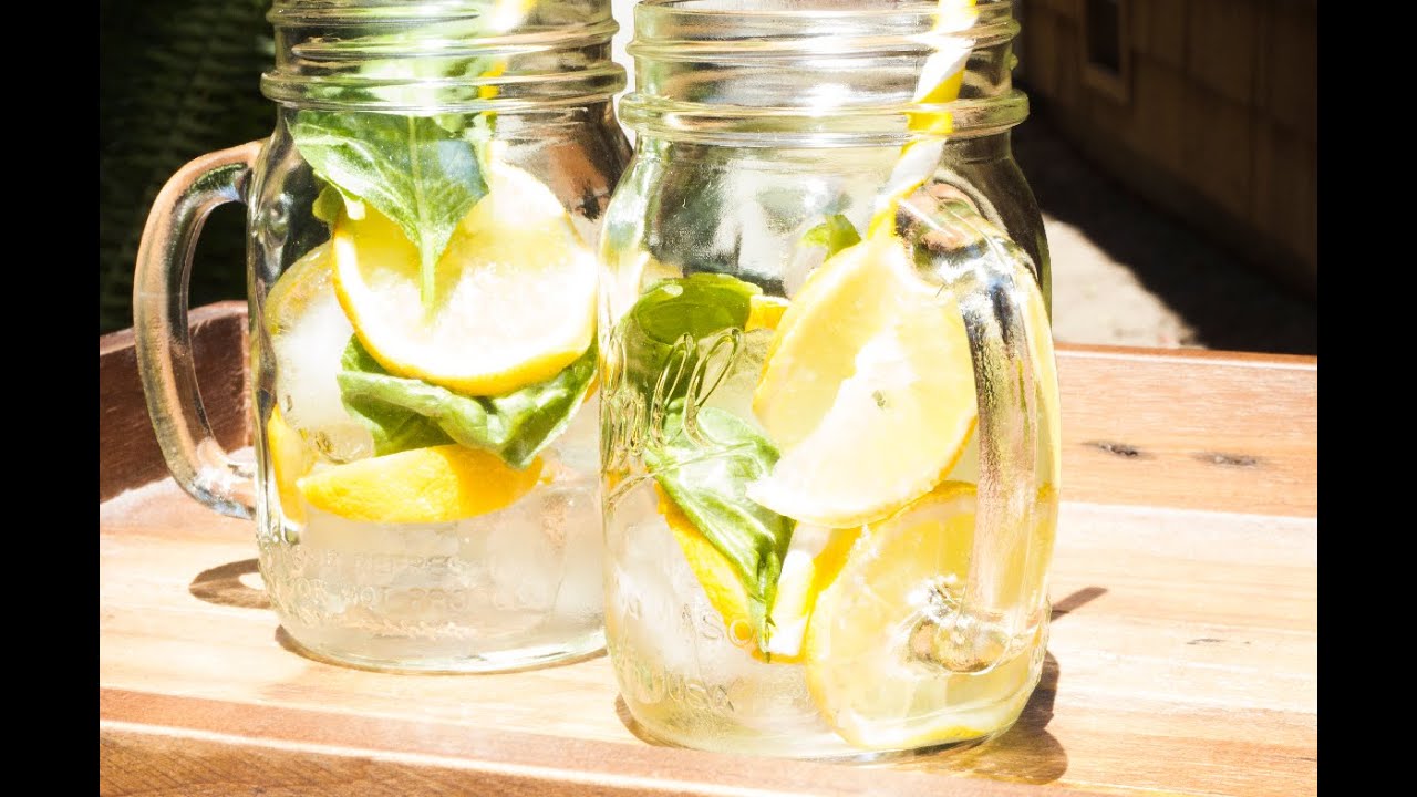 Moringa Basil Lemon Iced Tea - YouTube