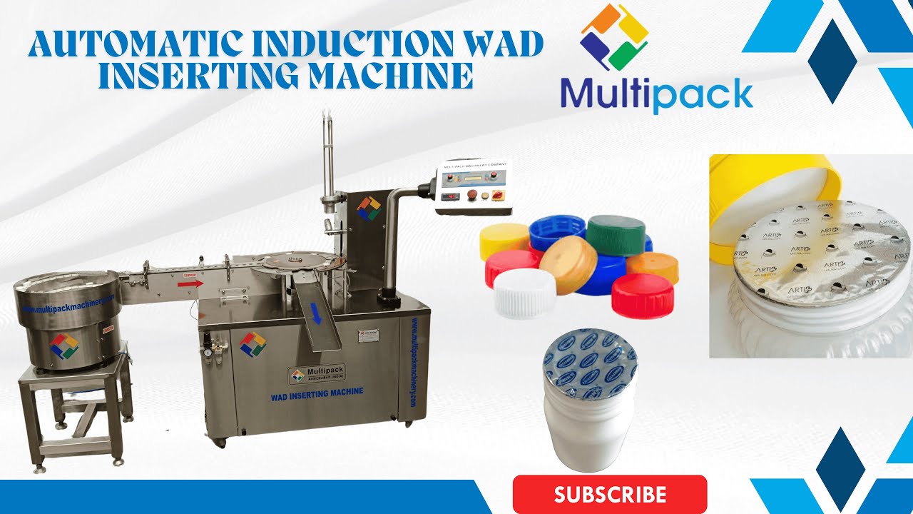 Automatic Single Head wad inserting Machine | Cap Lining Machine | Cap ...