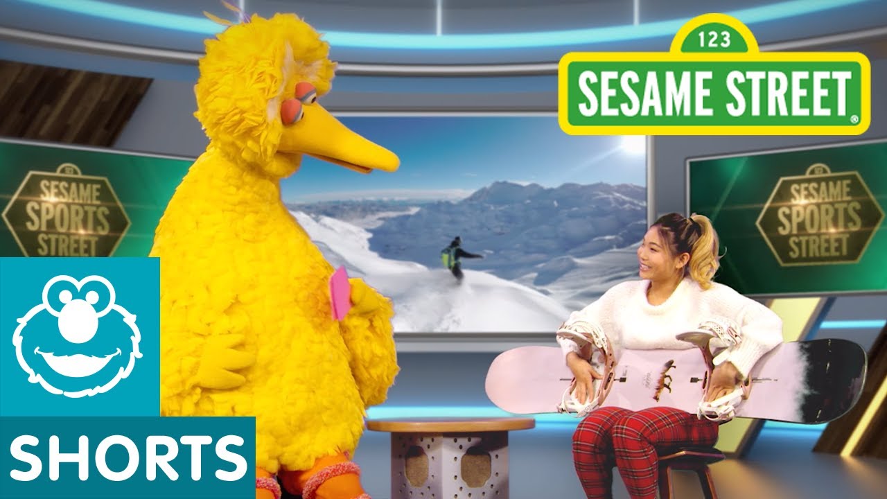 Sesame Street: S is for Sports with Chloe Kim and Big Bird - YouTube
