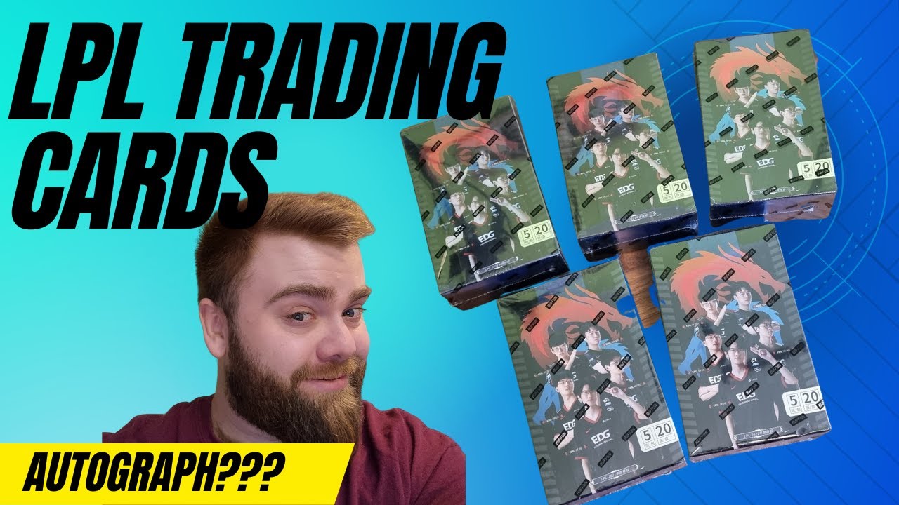 LPL TRADING CARDS! DID WE HIT AN AUTO??? - YouTube