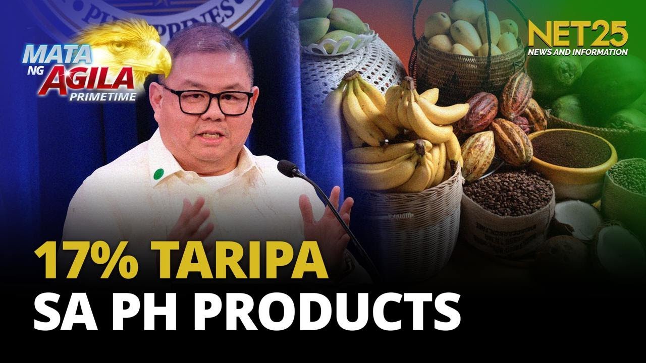 17% taripa sa mga produktong Pilipino, simula Abril 8 - YouTube