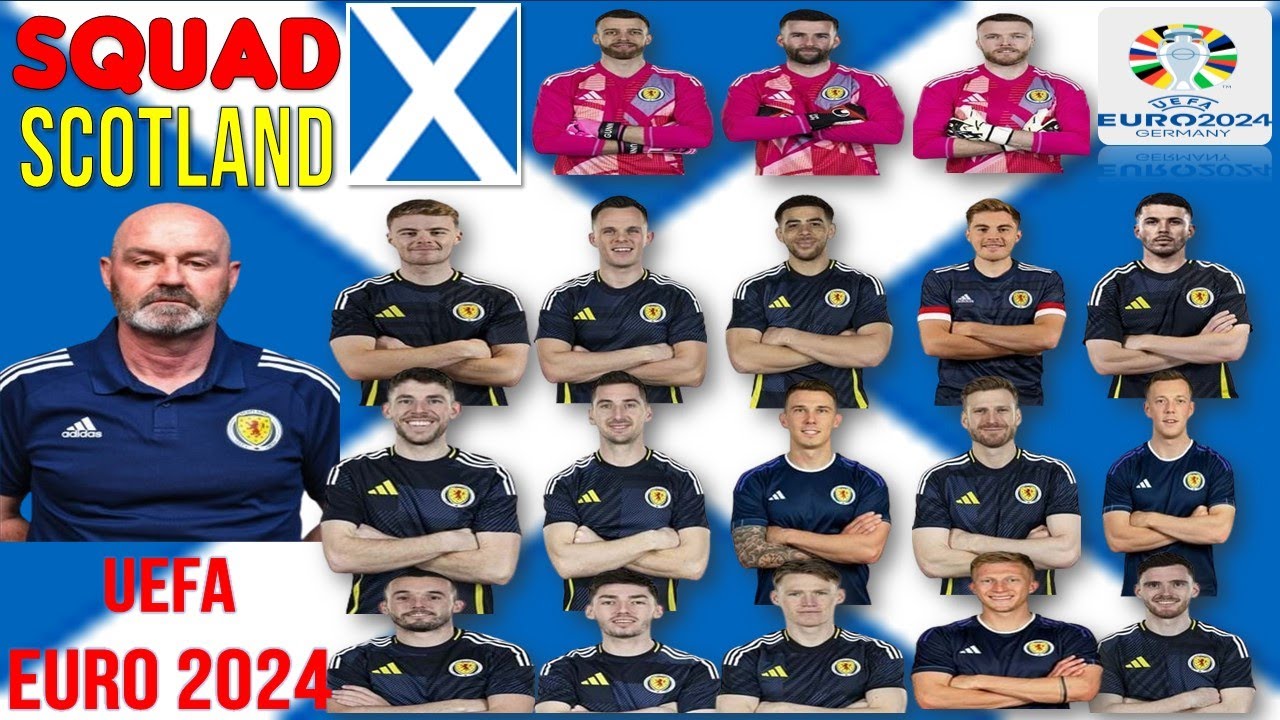 SCOTLAND SQUAD FOR EURO CUP 2024 | SCOTLAND SQUAD | EURO CUP 2024 - YouTube