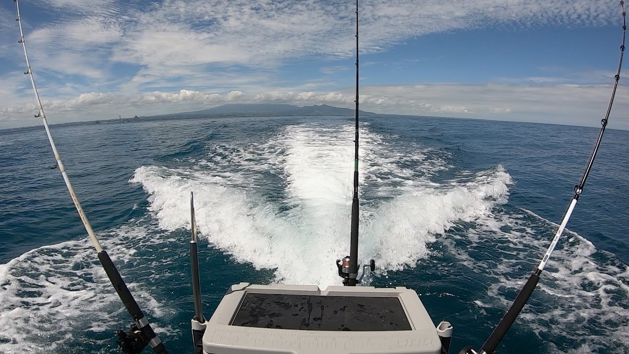 Trolling lures for Albacore TUNA on SEADOO GTX Jetski in Taranaki NZ ...