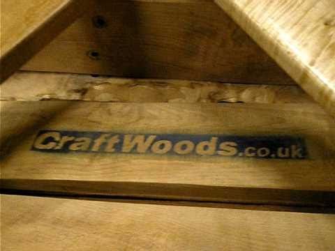 "Cruck" Timber Frame Kit - YouTube