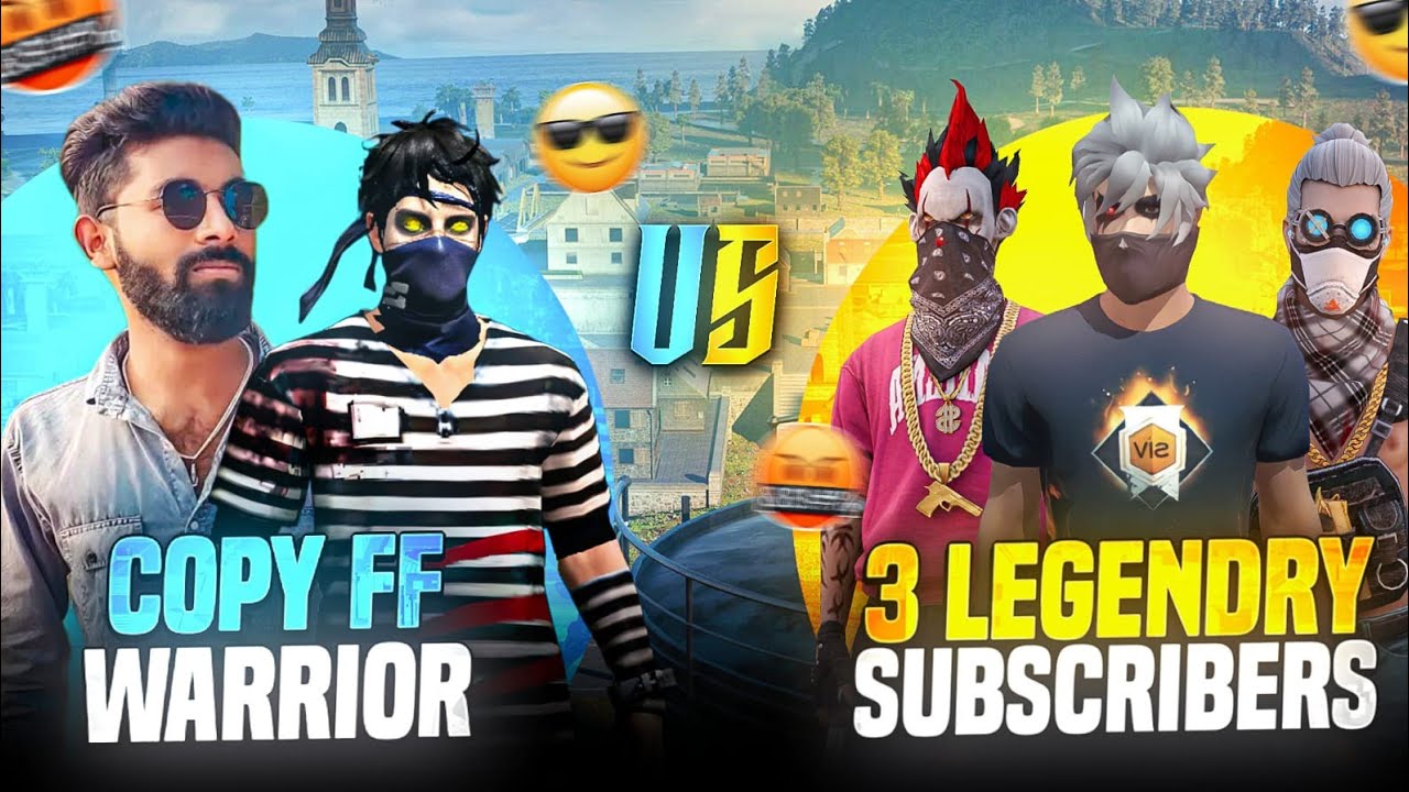 copy_ff vs 4 subscribers 😱😱 😱 💥 💥mind blowing excellent gameplay# ...