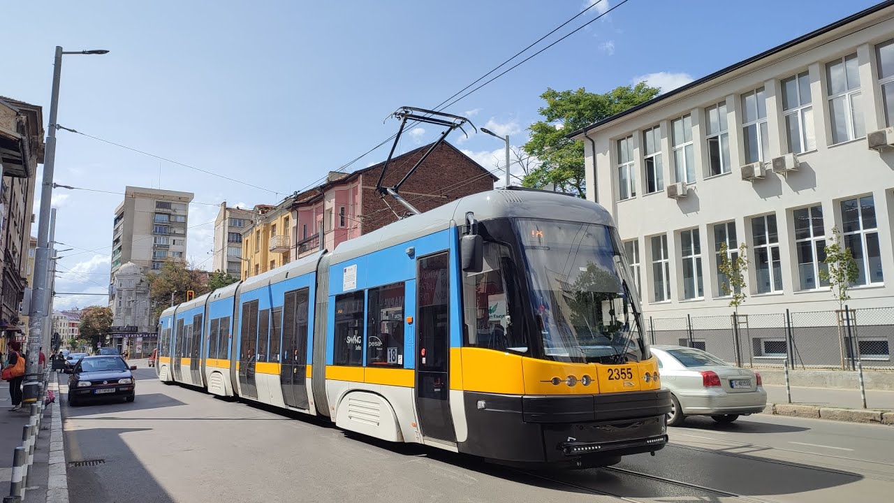 The new pesa trams 2339-2367 - YouTube