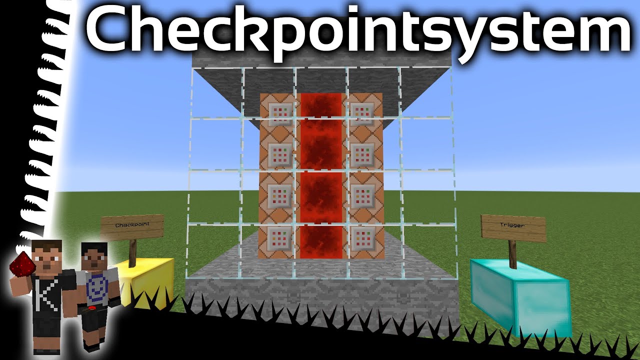 Checkpointsystem - Minecraft One Command - YouTube