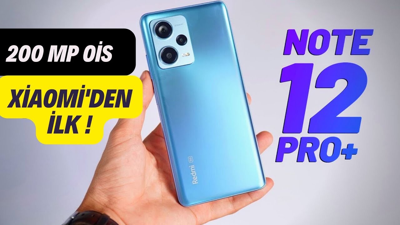 Redmi Note 12 Pro Plus Tüm Özellikleri ve Fiyatı / Xiaomi'den Bir İLK ...