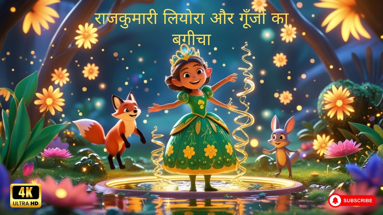 Princess Bedtime Story in Hindi | raajakumaaree liyora aur goonj ka ...