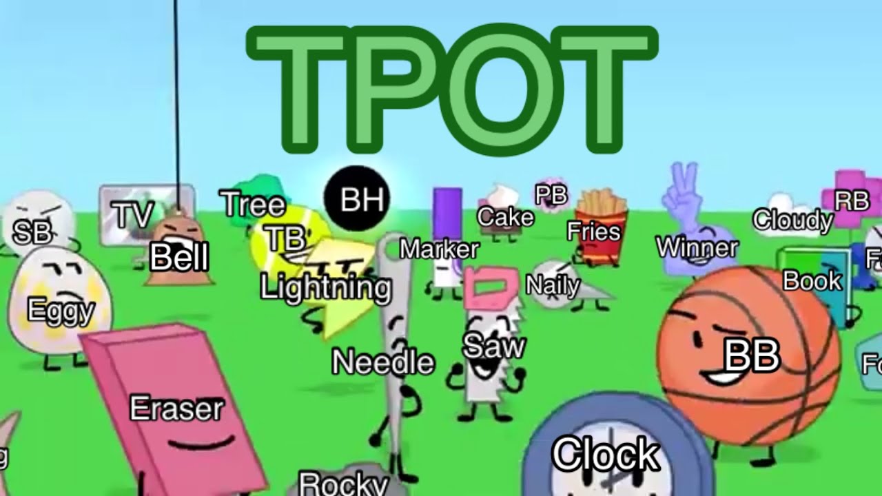 TPOT Intro but it shows names of every character (REUPLOADED) (why is ...