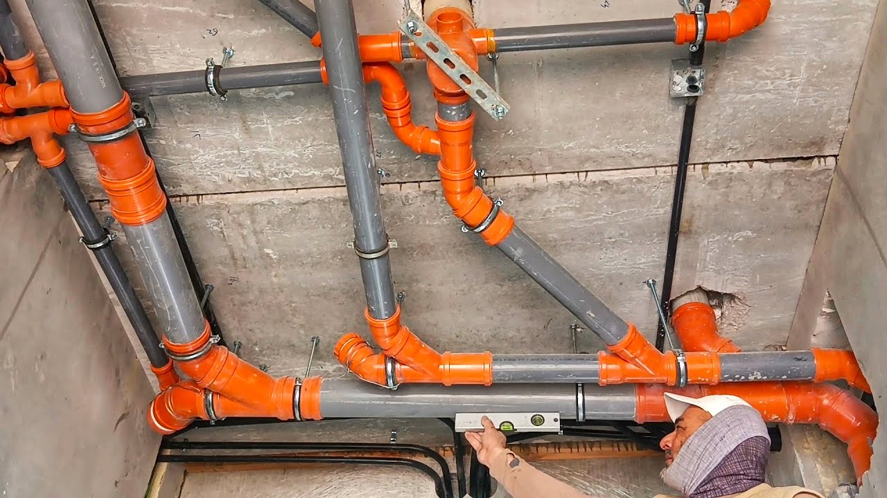 Saudi Arabia Plumbing High level Work - YouTube