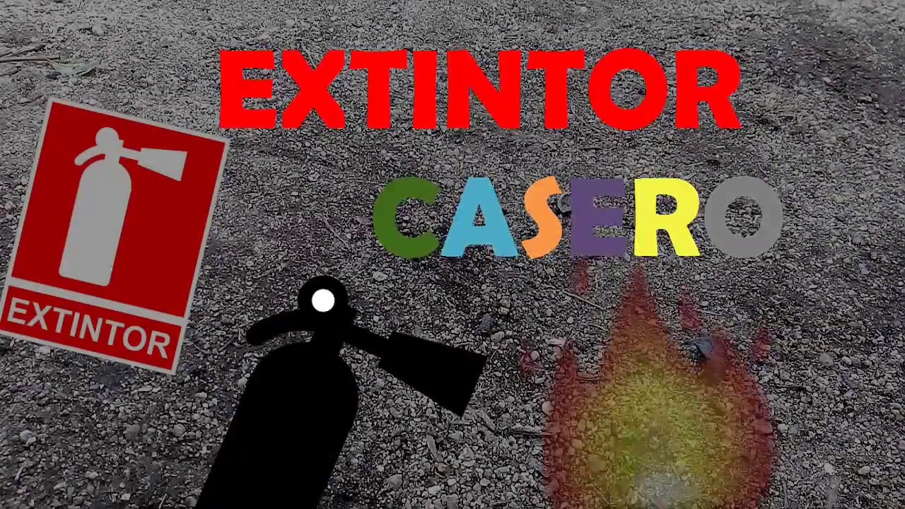 Extintor casero - YouTube