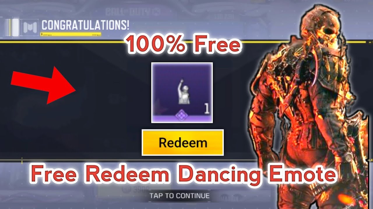 How To Redeem Free Dancing Emote in codm | Redeem code codm | Free Emote in codm 2024 - YouTube