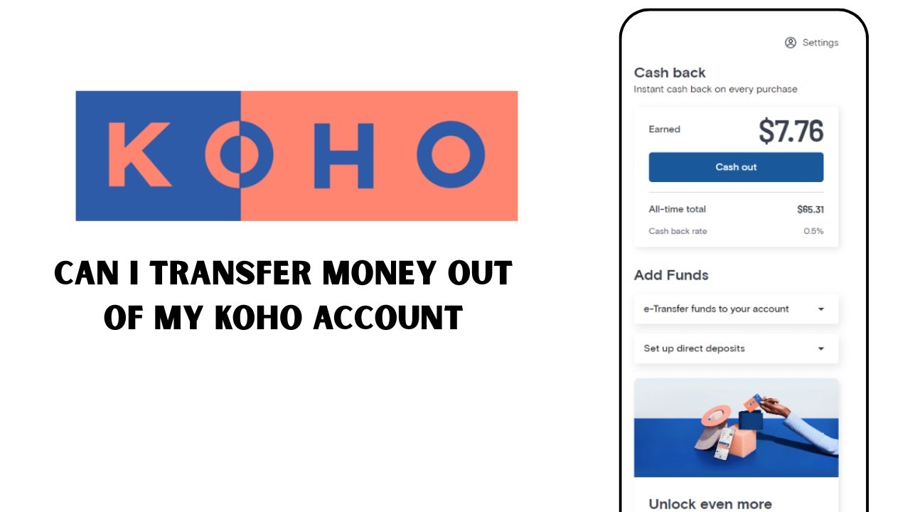 Can I Transfer Money Out of My KOHO Account KOHO Card Money Transfer ...