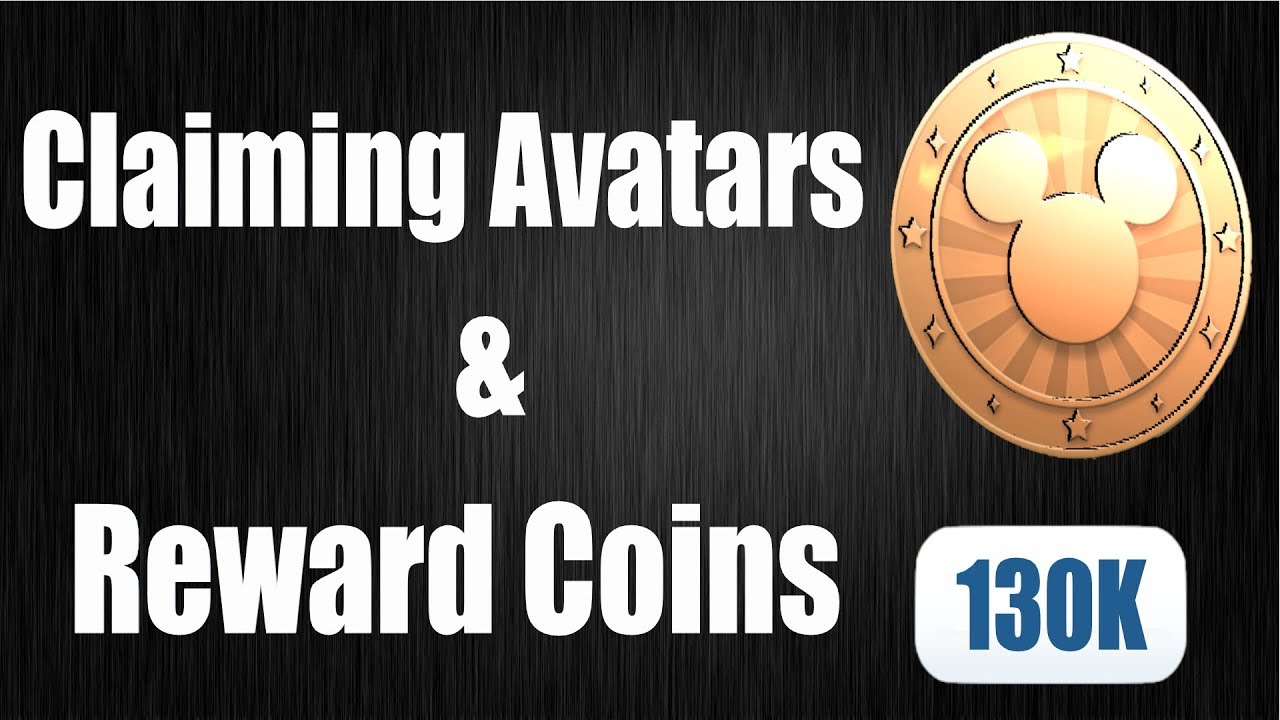 Claiming Reward Avatars and 130K Bonus coins. Disney Collect! by Topps ...