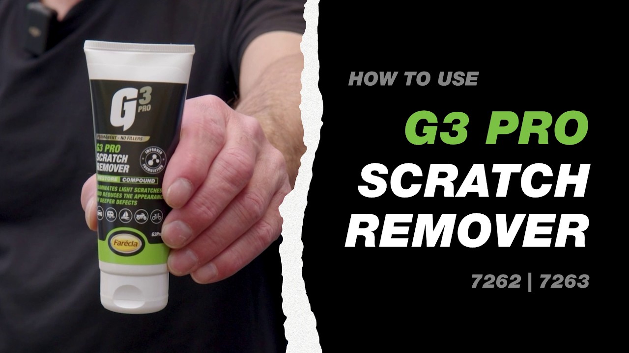 How to Use: G3 Pro Scratch Remover (7262 / 7263) - NEW & IMPROVED ...