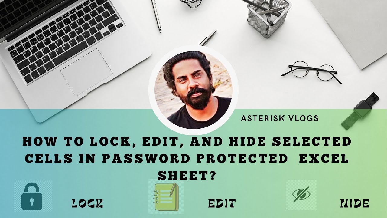 How To LOCK EDIT And HIDE Selected Cells In PASSWORD PROTECTED Excel How To LOCK EDIT And HIDE Selected Cells In PASSWORD PROTECTED Excel