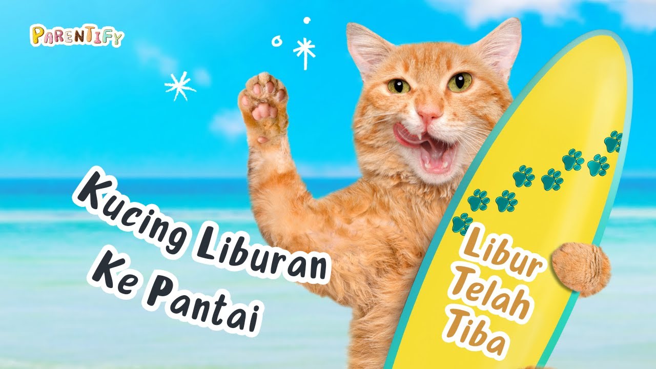 Kucing Meong Meong - Lagu Anak Kucing Meong-meong - Libur Telah Tiba ...