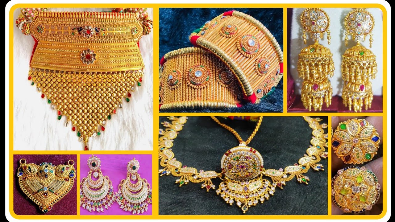 Desi Aad | Mangalsutra | Rakhdi Set | Jhumka jodi | Bajubandh ki design ...