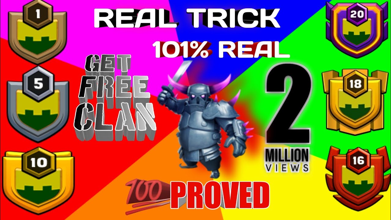Get leadership in clash of clans| Free leadership of highlevel clan | 2020new update of ...