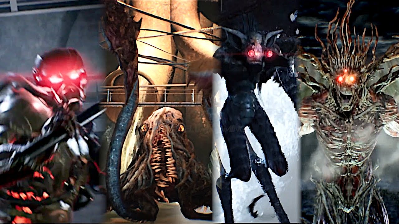 House of the Dead: Scarlet Dawn ALL Boss Fights - YouTube