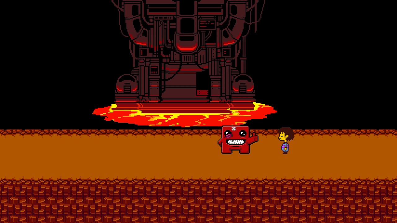 Undertale/Super Meat Boy Mix: Another Rocket Rider - YouTube