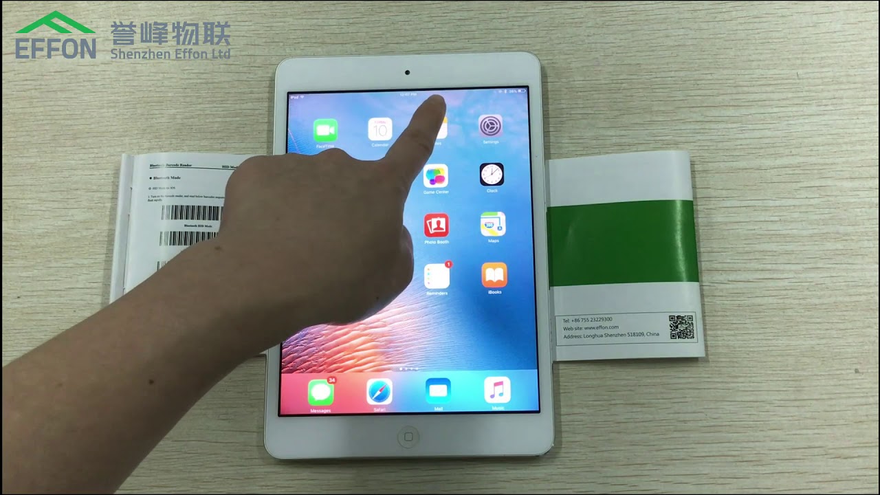 How To Connect 2D BT Barcode Scanner with Ipad - YouTube