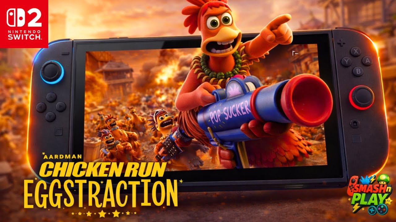 Chicken Run Eggstraction Gameplay on Nintendo Switch 2 - YouTube