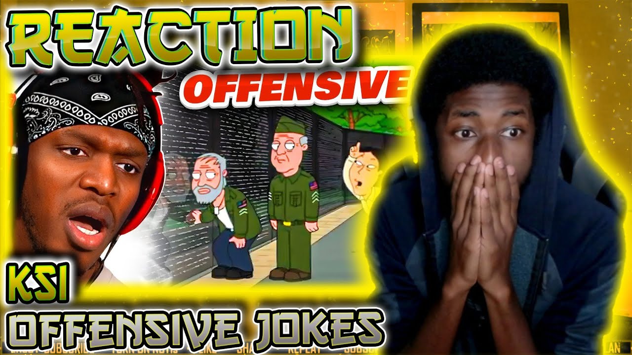 KSI - Are These Jokes Too Far? [REACTION] | MLC Njiesv2🥷🏿 - YouTube