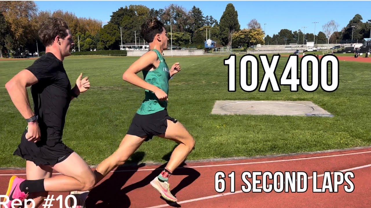 10x400 HARD WINTER TRAINING - YouTube