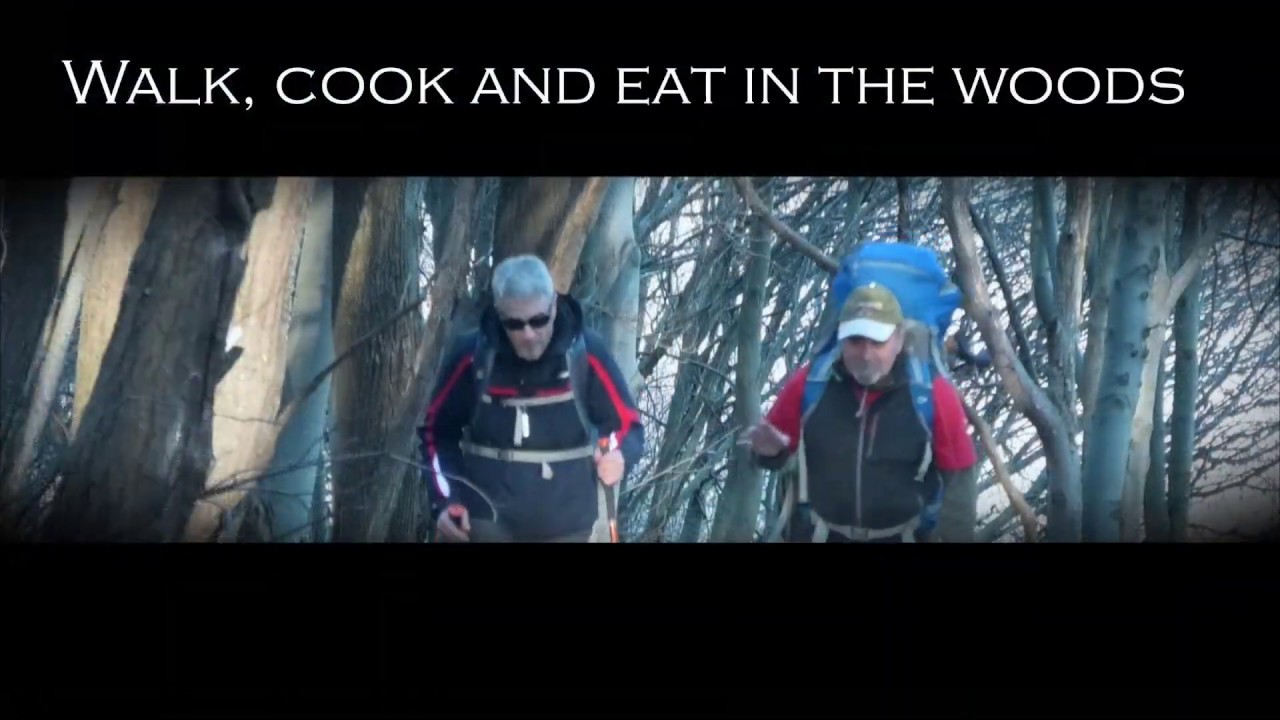 Walk, cook and eat in the woods - YouTube