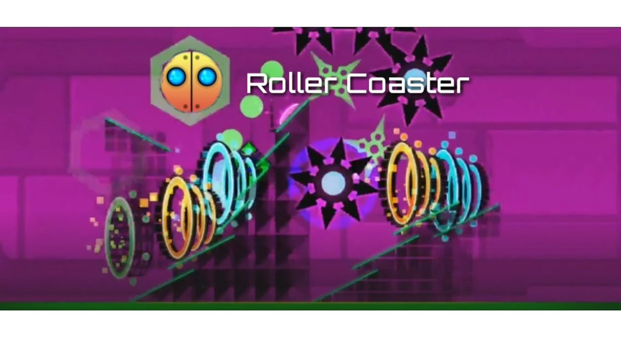 Geometry Dash - Roller Coaster By ItsNotTim - YouTube