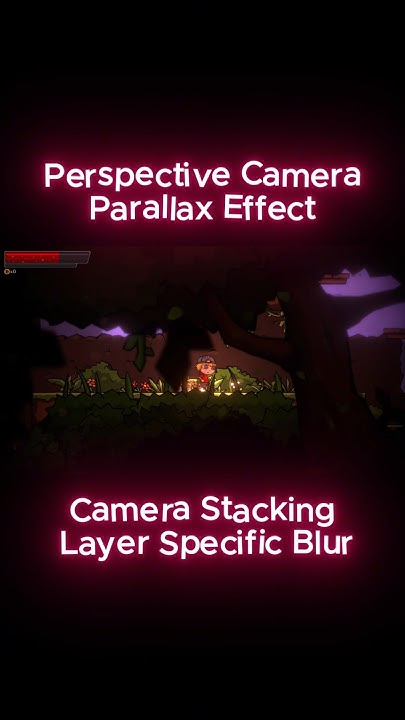 Parallax & Layer Blur - #indiedev #gamedev #unity #parallax #postprocessing - YouTube