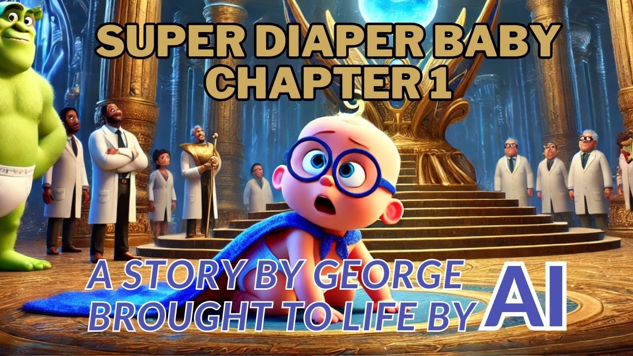 Super Diaper Baby Chapter 1 A Story by George Brought to Life by AI ...