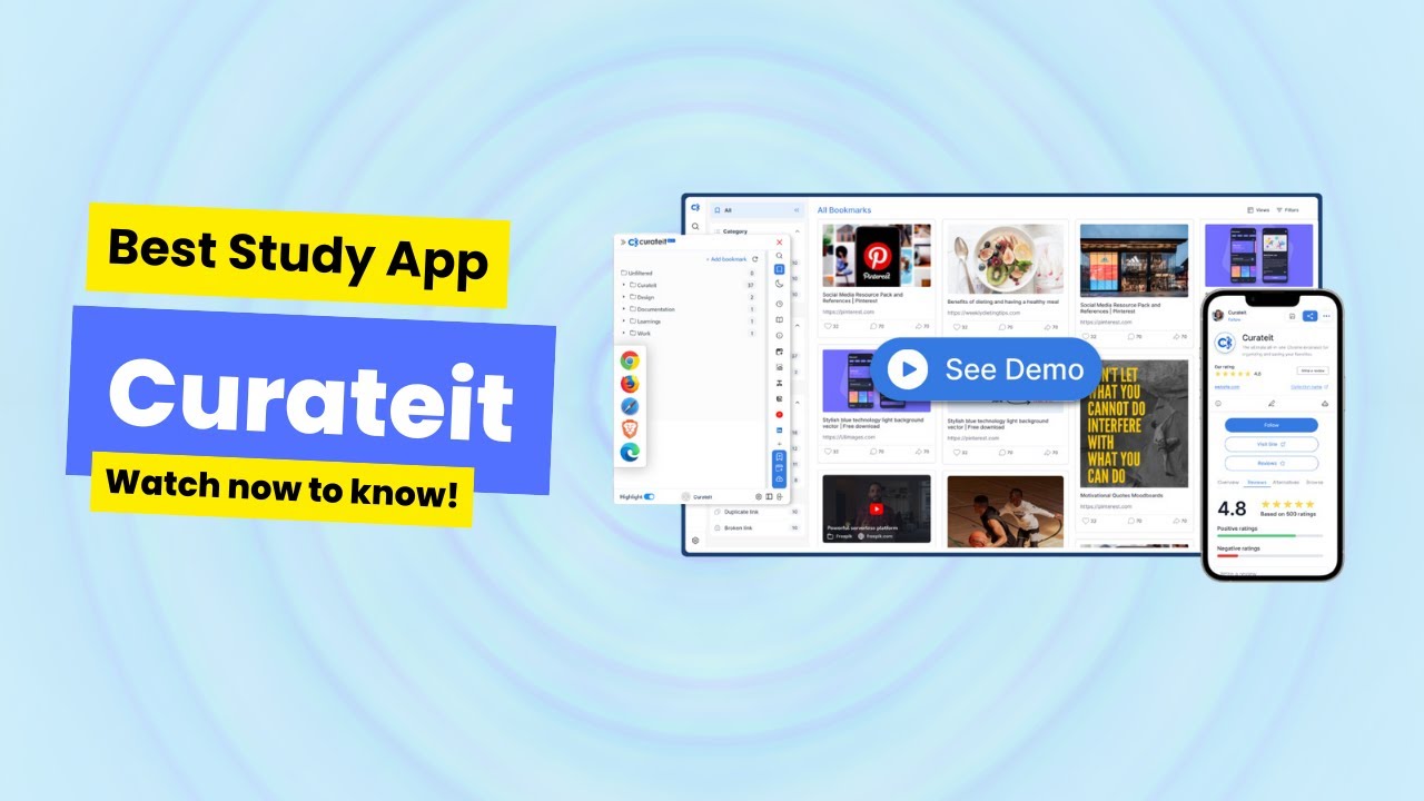 The Best AI Tool for Students in 2024 | Curateit | What is Curateit | Best Study App - YouTube