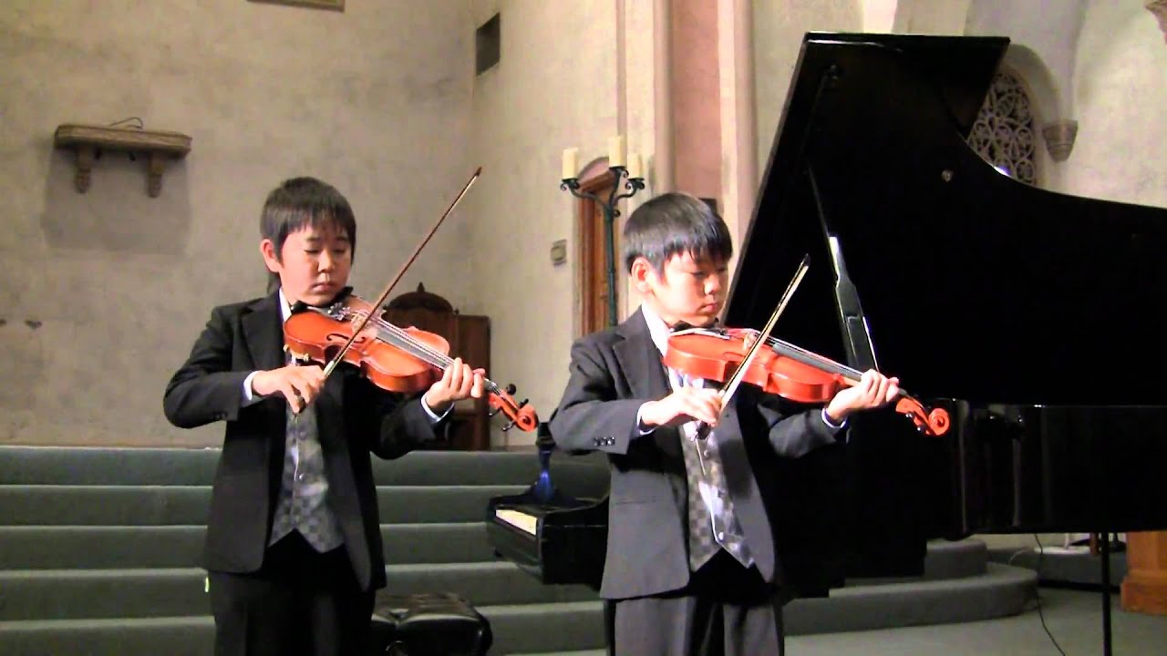 13 Steve Kim David Kim Violin Duet - YouTube
