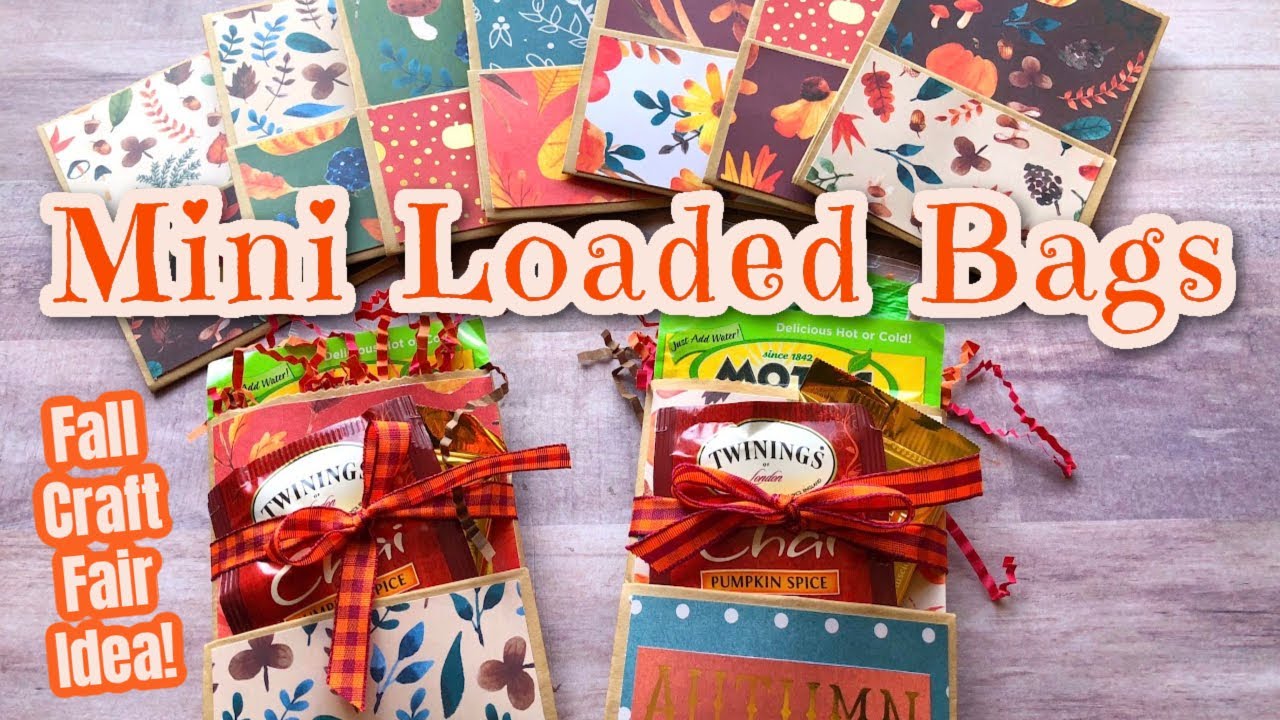 Craft Fair Idea • Mini Loaded Bags - YouTube
