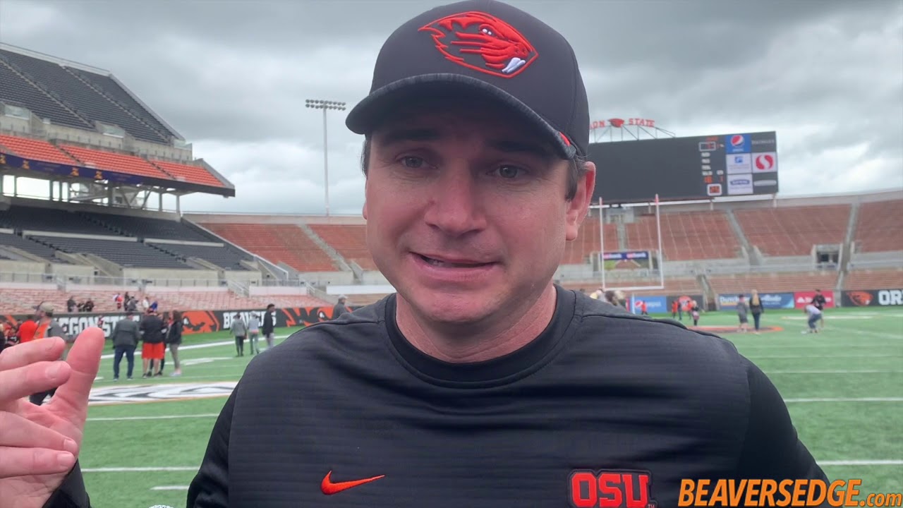Oregon State Spring Game 2019: Jonathan Smith - YouTube