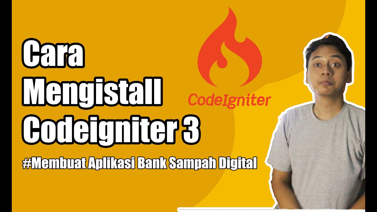 Cara Menginstal codeigniter3 - YouTube