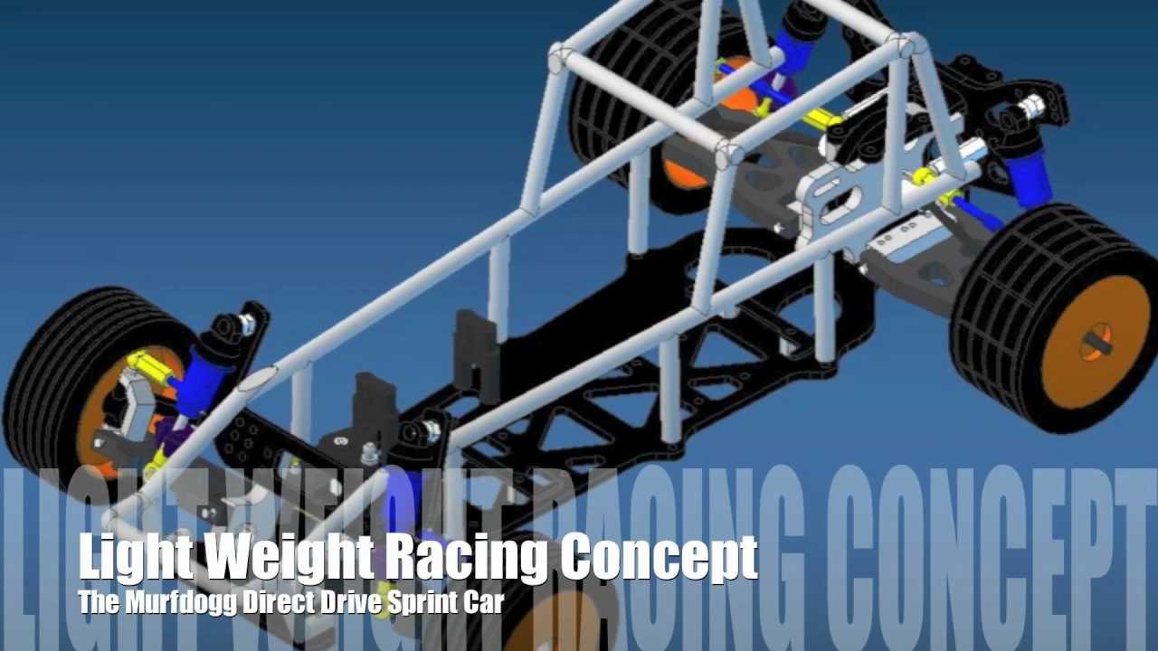 The New Murfdogg Direct Drive Sprint Car - YouTube