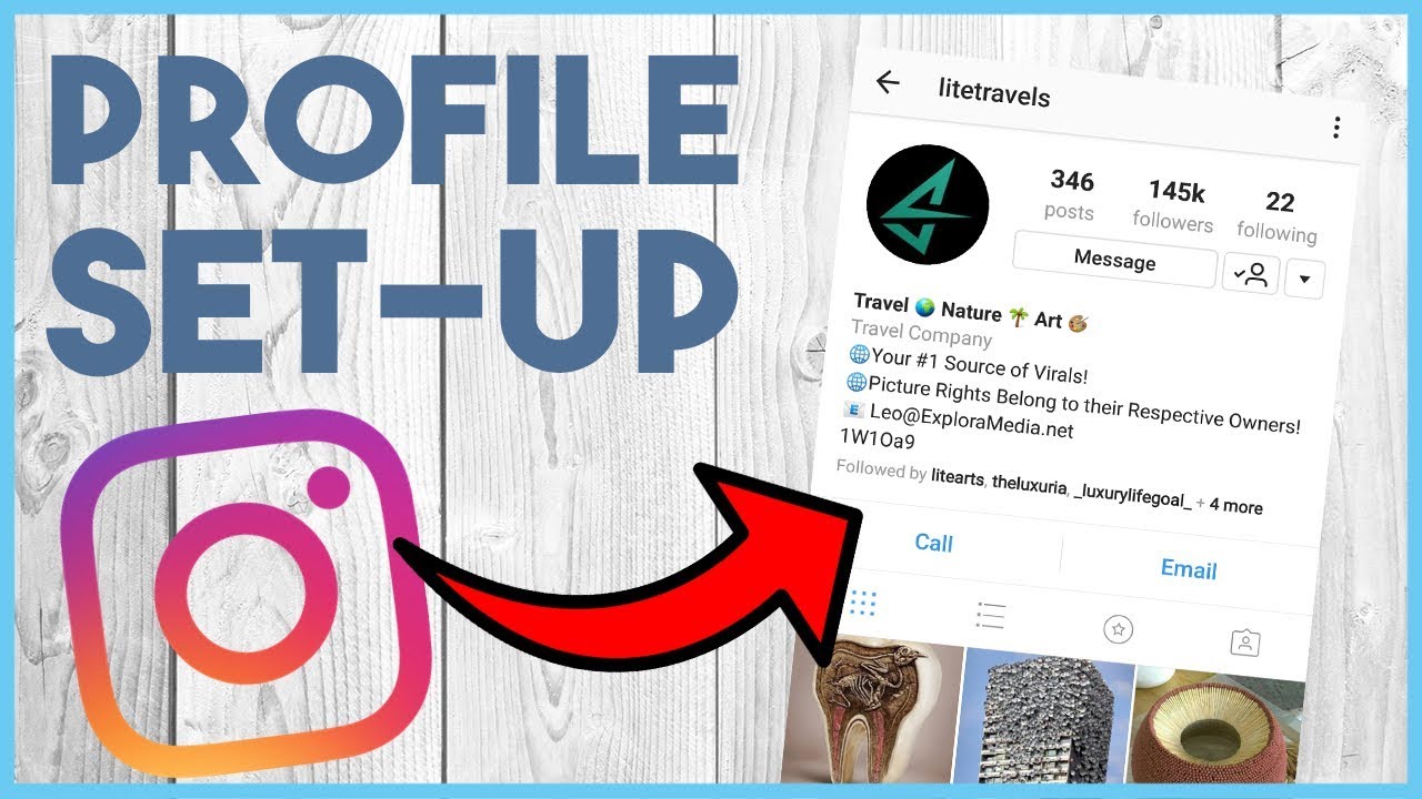 😁 HOW TO SET UP YOUR INSTAGRAM PROFILE AND BIO - CRASH COURSE LESSON 2 ...