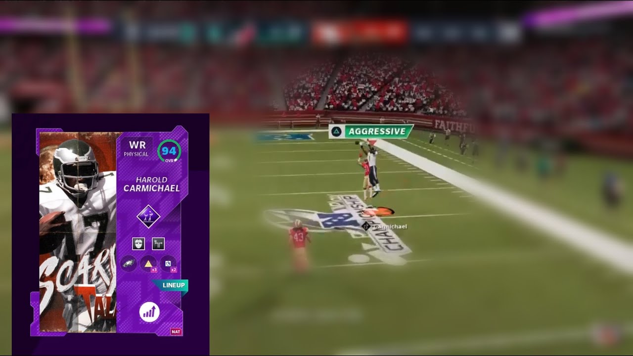 *NEW* 94 Harold Carmichael DOUBLE ME is UNSTOPPABLE - Madden 21 ...