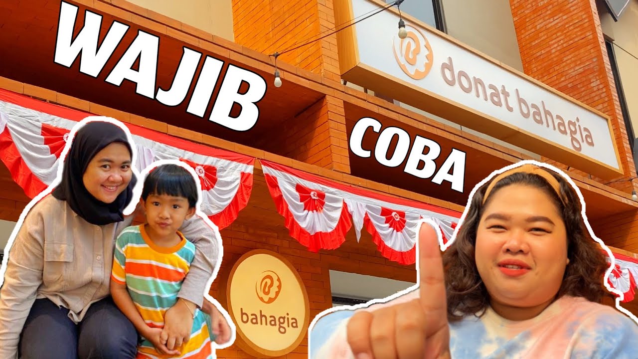 DONAT BAHAGIA YANG VIRAL DI TIKTOK!! SEKARANG BUKA CABANG DI BINTARO ...