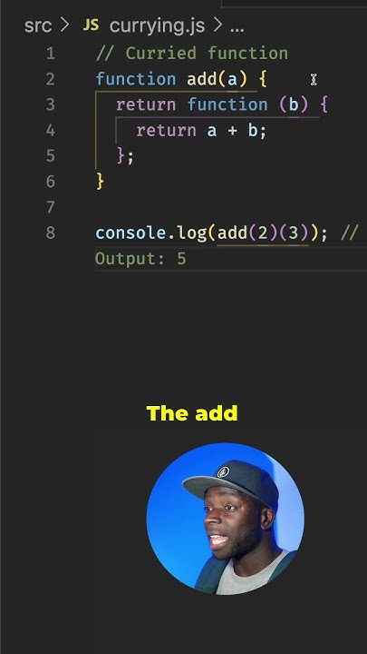 What Is Currying In Javascript Youtube