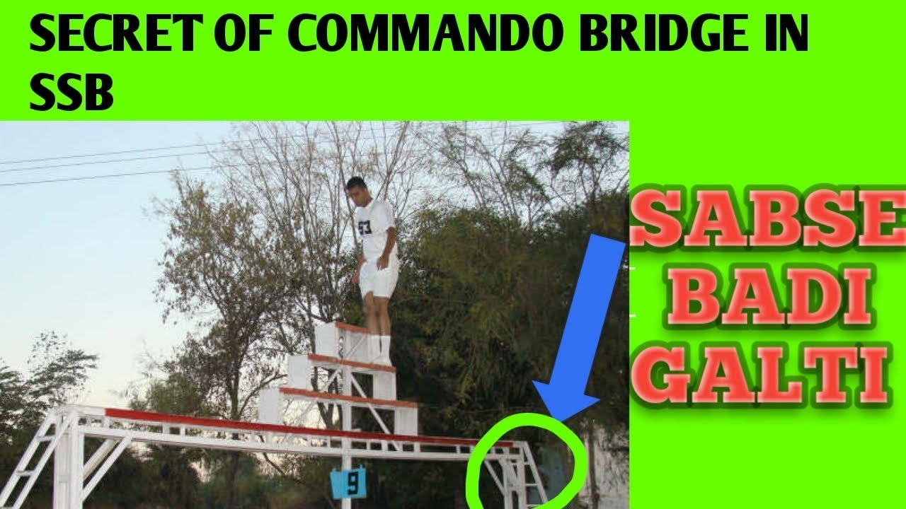SECRETS OF COMMANDO WALK IN SSB - YouTube