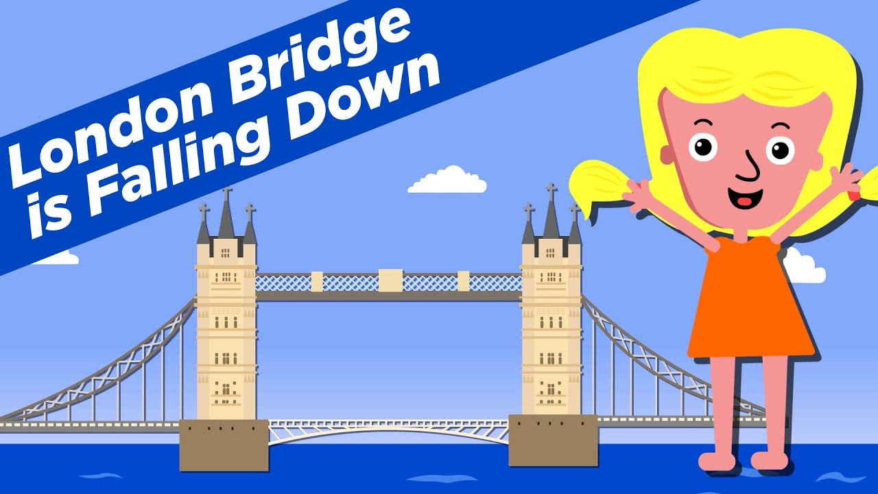 London Bridge is Falling Down | Children's Nursery Rhyme | The Nursery ...