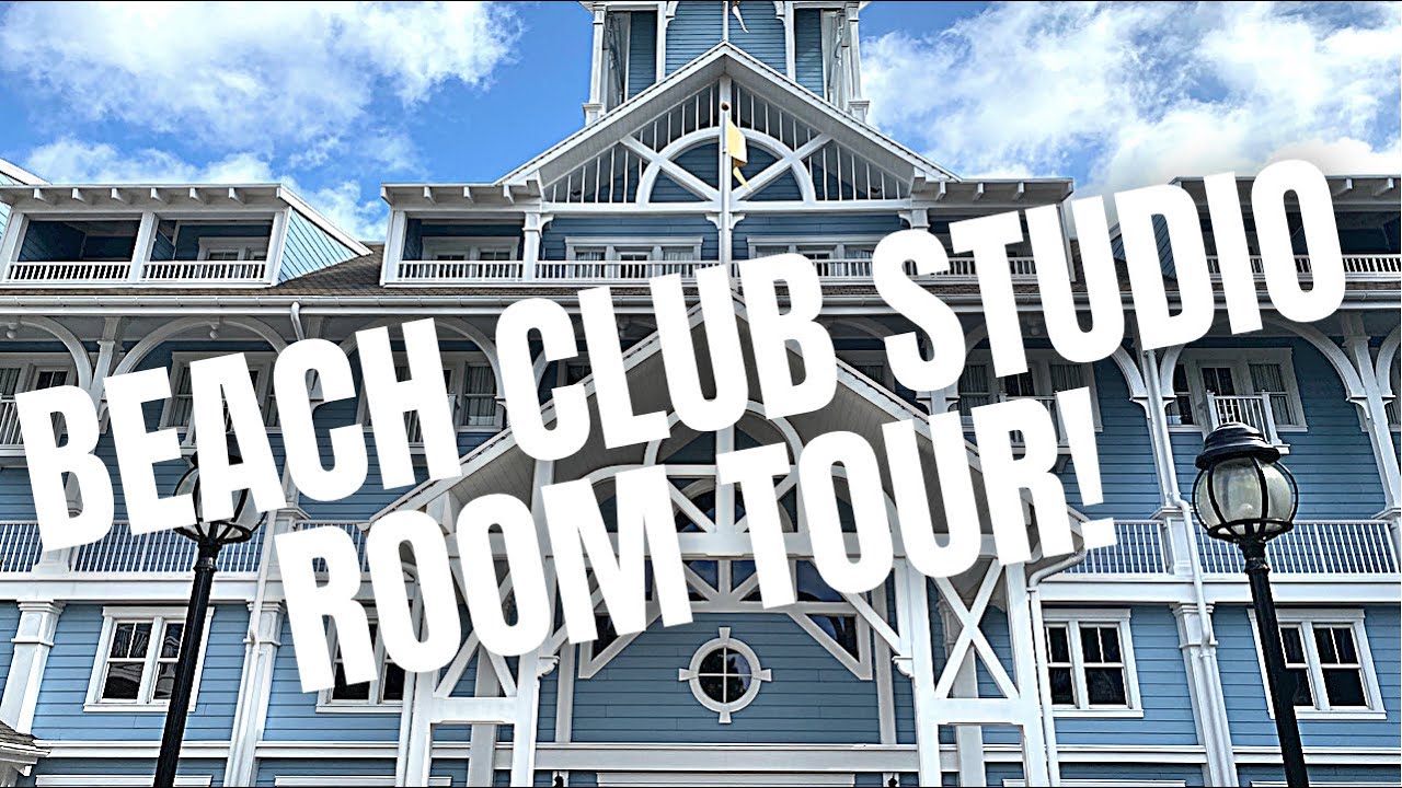 Beach Club Resort DVC Studio Room Tour - YouTube